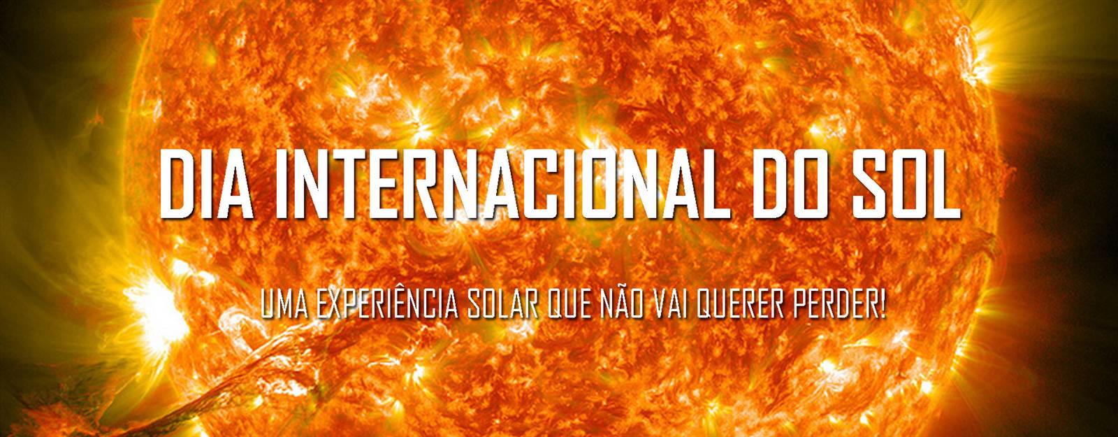 Dia do Sol: Observações com telescópio no Planetário Calouste Gulbenkian