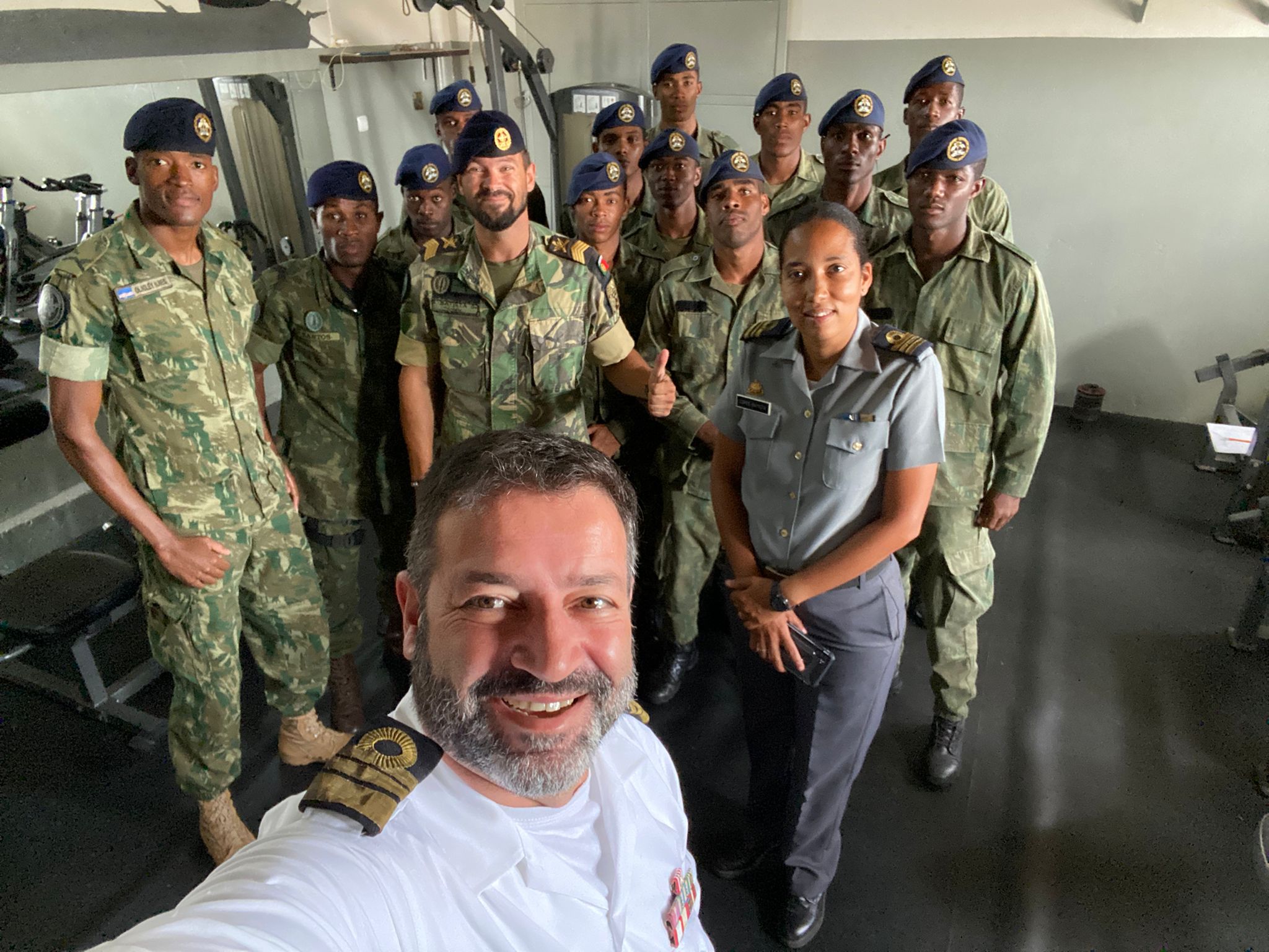 Marinha realiza Avaliação das Necessidades de Formação em Cabo Verde