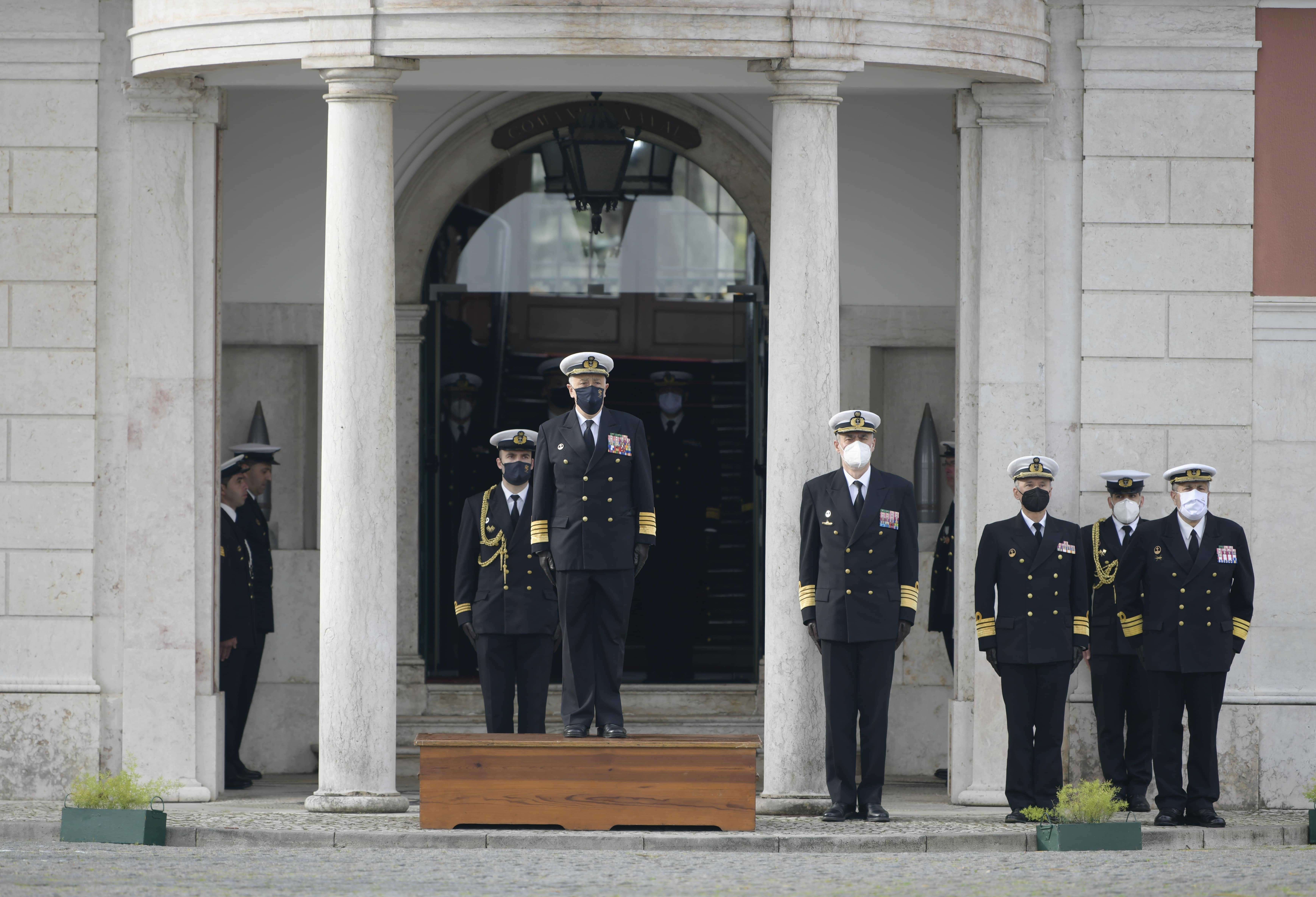 Marinha recebe a visita do Chefe Estado-Maior-General das Forças Armadas